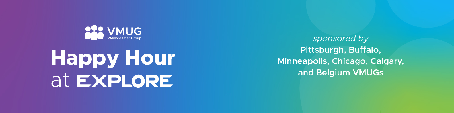 AC Event: Explore VMUG Happy Hour!